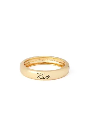 Kurt Geiger Script Bangle - Gold