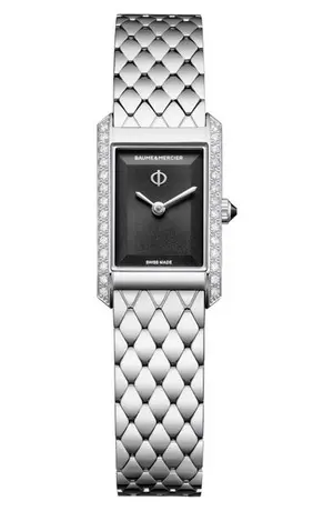 Baume & Mercier Hampton Diamond Bracelet Watch