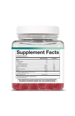 YOUTHEORY Zero Sugar Irish Sea Moss Gummy Supplement 90 Count