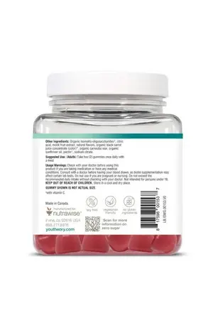 YOUTHEORY Zero Sugar Irish Sea Moss Gummy Supplement 90 Count