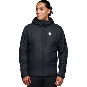 BLACK DIAMOND First Light Stretch Hooded Jacket - Black