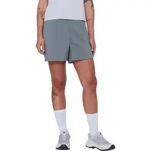 MAMMUT Crag Climbing Shorts Organic Cotton Blend, Thigh Length - Strata