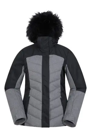 Mountain Warehouse Pyrenees Ii Padded Ski Jacket - Black