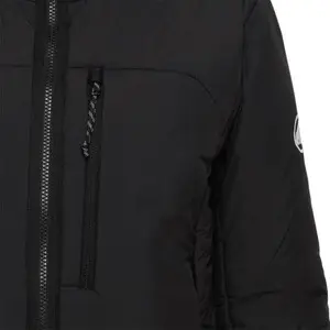 MAMMUT Rime Pro Belay In Hooded Jacket - Black