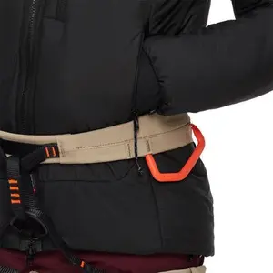MAMMUT Rime Pro Belay In Hooded Jacket - Black