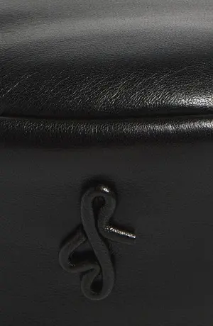 Ruslan Baginskiy Leather Pillbox Hat