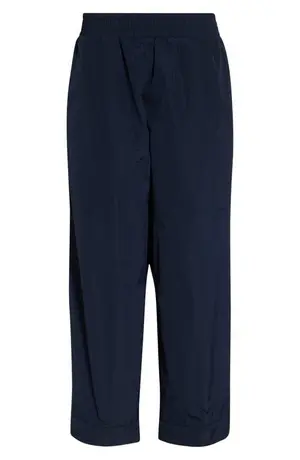 Plan C Wide Leg Nylon Trousers