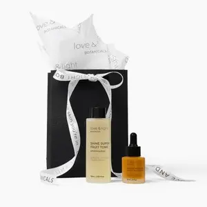 LOVE AND LIGHT BOTANICALS Renew Glow Night Routine