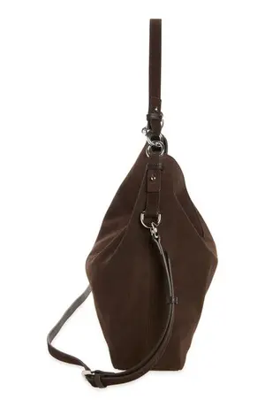 JUSTINE CLENQUET Marla Suede Hobo Bag