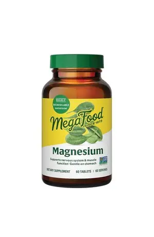 MEGAFOOD Magnesium Supplement, Chelated, Vegan, Gluten Free, Non-gmo - None