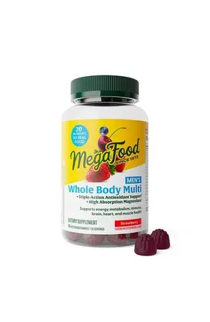 MEGAFOOD Whole Body Multivitamin Gummies For With Methylated B12