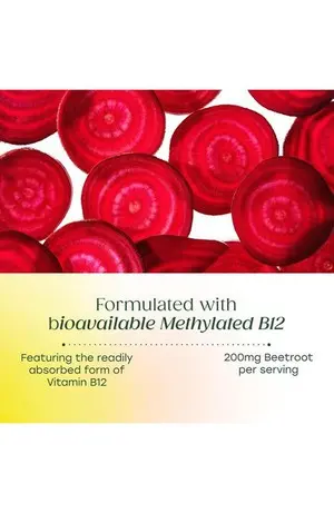 MEGAFOOD Extra Strength Methyl B12 Vitamins, Bioavailable Vitamin B12 3000mcg Per Serving, Vegan