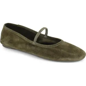 Splendid Bella Mary Jane Flat Olive