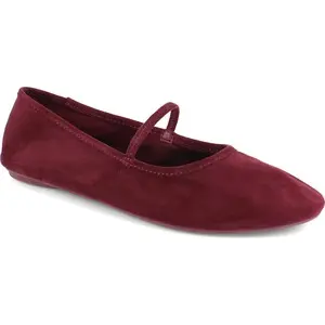 Splendid Bella Mary Jane Flat - Wine