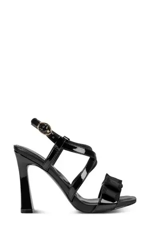 Karl Lagerfeld Paris Currin Strappy Sandal - Black