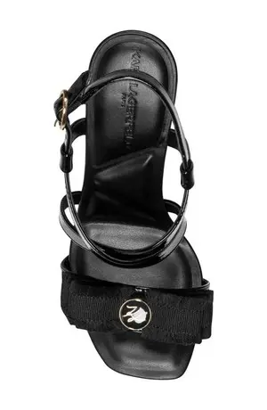 Karl Lagerfeld Paris Currin Strappy Sandal - Black