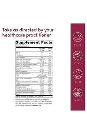 BARIATRIC ADVANTAGE Multi Chewy Bite Soft Chew Multivitamin Supplement 60 Count