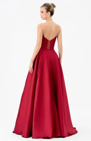BARIANO Deeba Strapless Ball Gown
