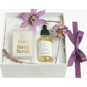 LIZUSH Hand Care Ritual Set Nail And Cuticle Oil Exfoliating Hand Scrub - None