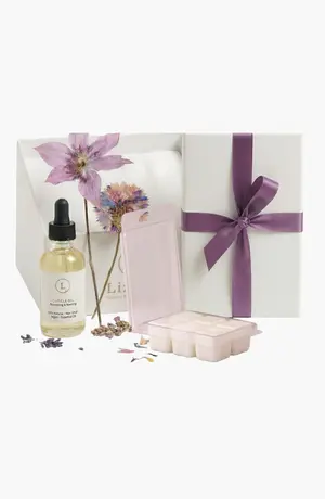 LIZUSH Hand Care Ritual Set Nail And Cuticle Oil Exfoliating Hand Scrub