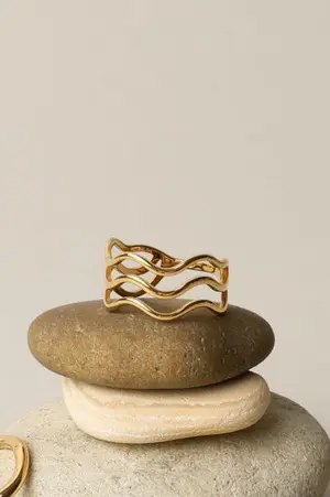 ATOLEA Ocean Ring - Gold