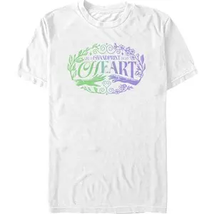 WICKED: FOR GOOD Like A Handprint On My Heart Short Sleeve Graphic T-shirt - White