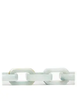 BOBBIES Bobbies Veneto Acetate Shoulder Strap Silver Jade