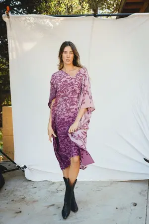 SUN CHILD Long Caftan Lola