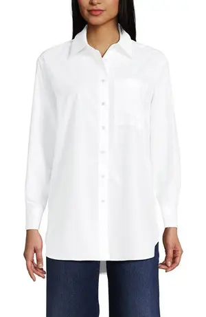 Lands' End Shirt Tail Hem Tops