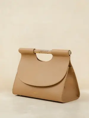 BOBBIES Bobbie's Grand Ancône Handbag - Taupe