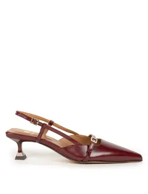 BOBBIES Reem Pump - Morello Cherry