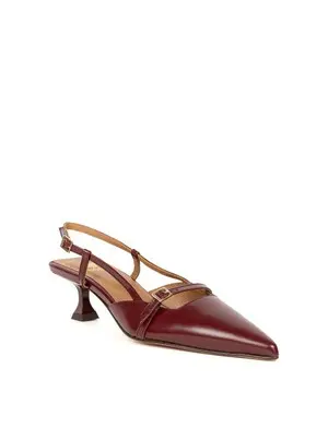 BOBBIES Reem Pump - Morello Cherry