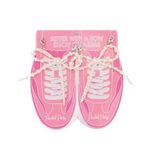 PACKED PARTY Better With A Bow Pearl Shoe Charms - Multicolor