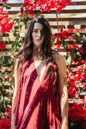SUN CHILD Classic Silk Dress Adler