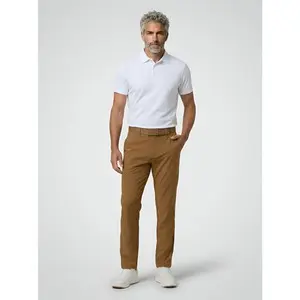 BLANCO CLOTHING Classic Golf Pant Straight Leg Ts - Foxtrot Brown