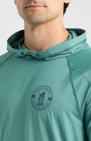 Tommy Bahama Chill Time Drifter Islandzone® Hooded Rashguard