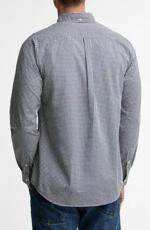 Barbour Harbourwall Tailored Gingham Button-down Shirt