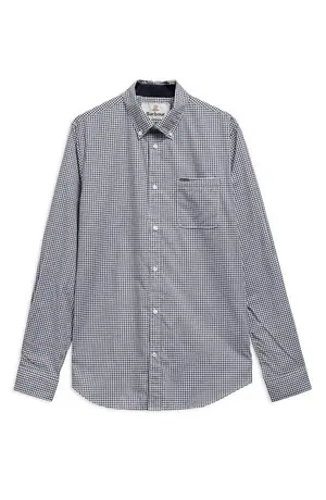 Barbour Harbourwall Tailored Gingham Button-down Shirt