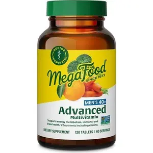 MEGAFOOD Advanced Multivitamin For 40+, Doctor Formulated, Vegetarian - None