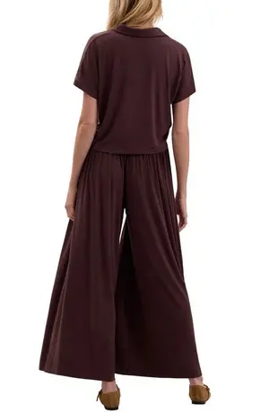Barefoot Dreams Soft Jersey Pajamas - Umber