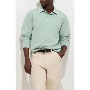 ALEX MILL Cotton Jersey Rugby Shirt