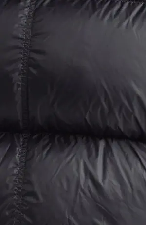 Rick Owens Funnel Neck Cropped Puffer Jacket