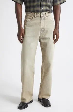 Our Legacy Third Cut Wide Straight Leg Jeans