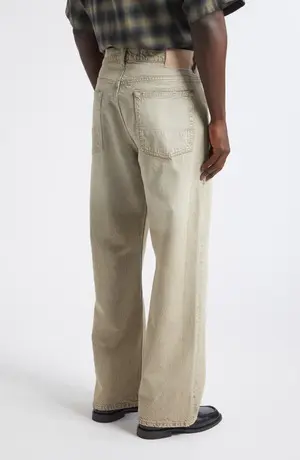 Our Legacy Third Cut Wide Straight Leg Jeans