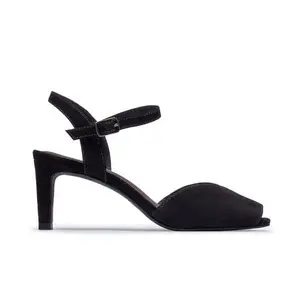Bernardo Hartley Mid Heel Sandal Black