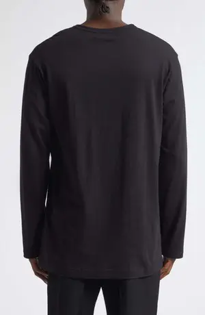 Yohji Yamamoto Long Sleeve Graphic T-shirt