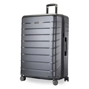 RICARDO BEVERLY HILLS Santa Rosa Hardside Expandable 2 Piece Set 20" Front Access Carry On & 28" Checked Spinner - Graphite