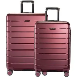 RICARDO BEVERLY HILLS Santa Rosa Hardside Expandable 2-piece Luggage Set - Merlot