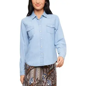 Karen Kane Western Button-up Shirt