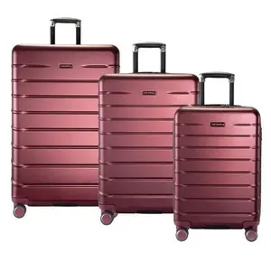 RICARDO BEVERLY HILLS Santa Rosa Hardside Expandable Luggage Set - Merlot